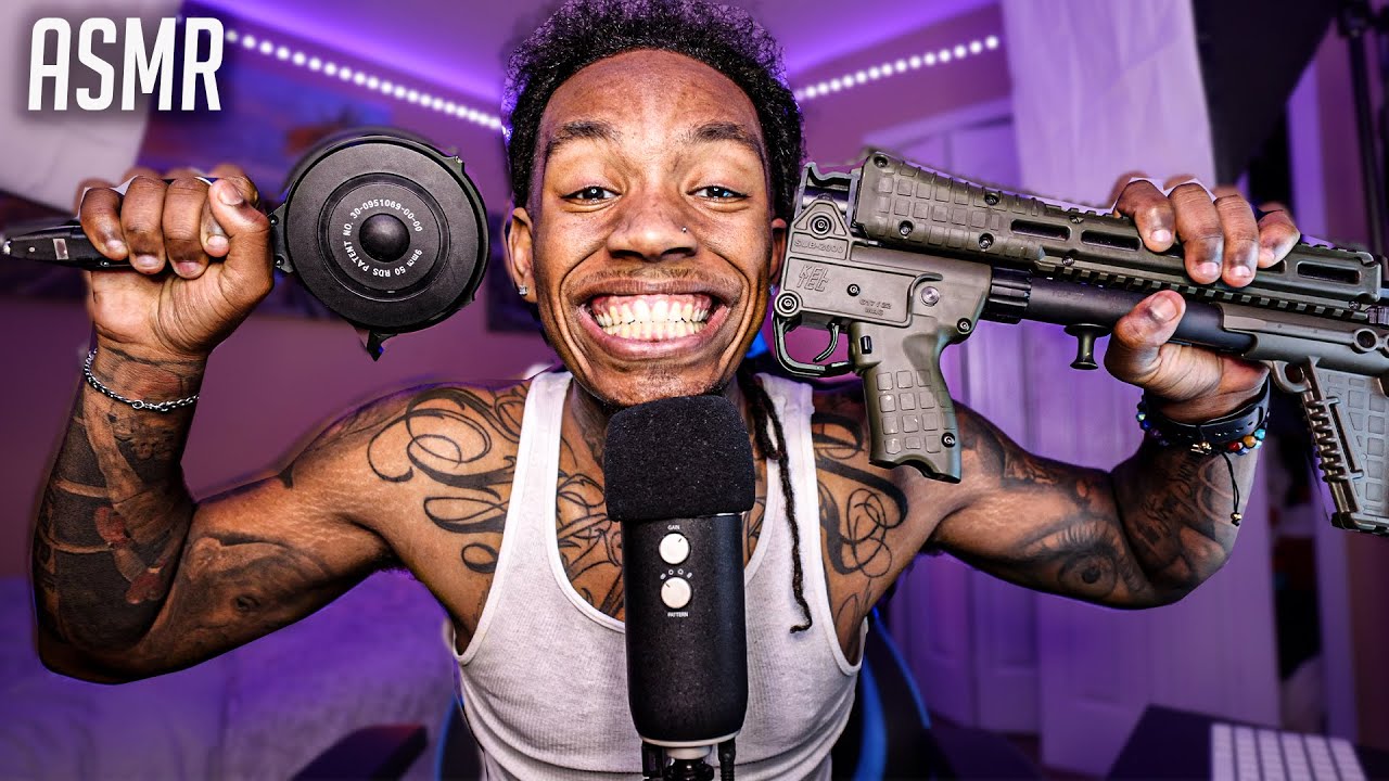 ASMR | ** INSANE GUN SOUNDS** Kel Tec SOUNDS FOR SLEEP AND RELAXATION ...