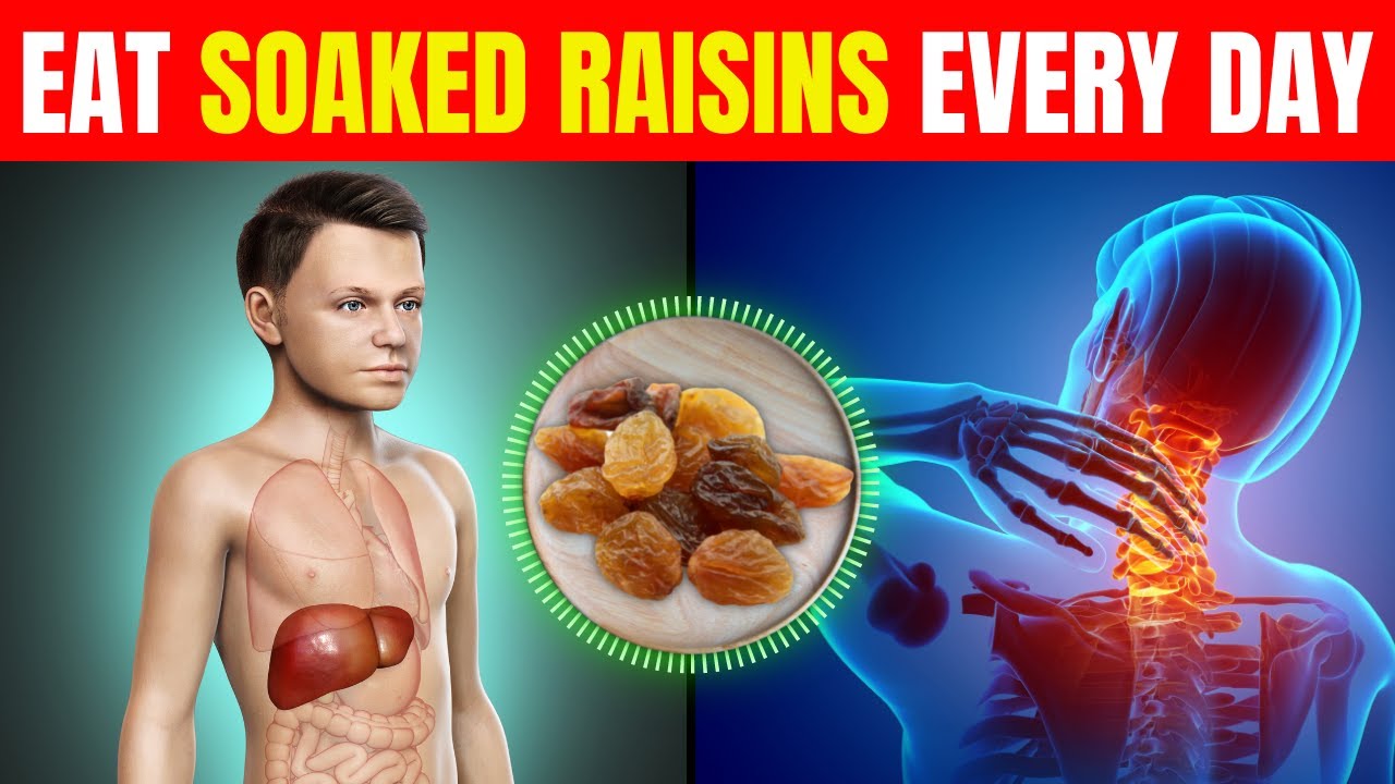 This Is Why You Should Eat Soaked Raisins Every Day - YouTube