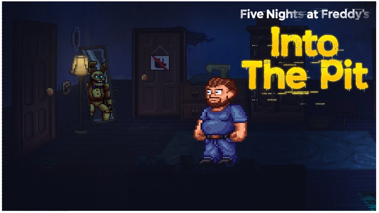 My Dad Got Replaced By The Yellow Rabbit! FNaF Into The Pit Part 1 ...