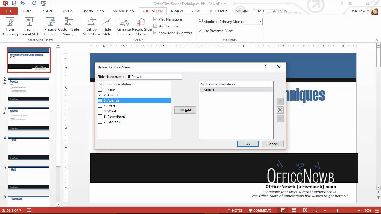 How To Create Custom Shows In PowerPoint YouTube how-to-create-custom-shows-in-powerpoint-youtube
