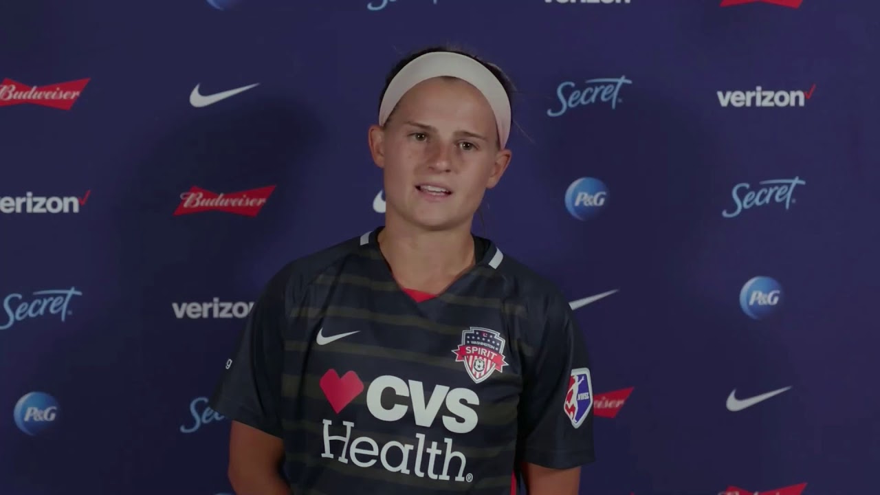 2020 NWSL Challenge Cup: 7/1 Bayley Feist Post-Game Interview - YouTube