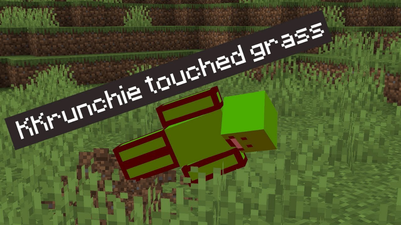 Minecraft, But You Can't Touch Grass... - YouTube