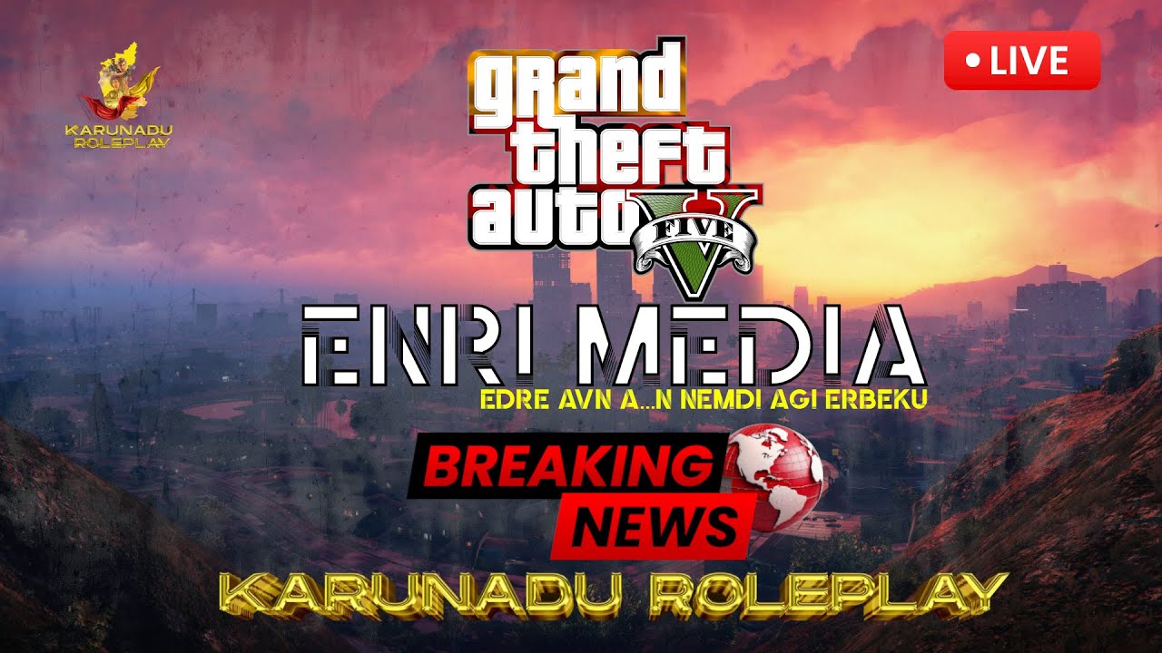 Enri Media GTA 5 Shivananda Gowda (Junior Reporter) | Karunadu Roleplay ...