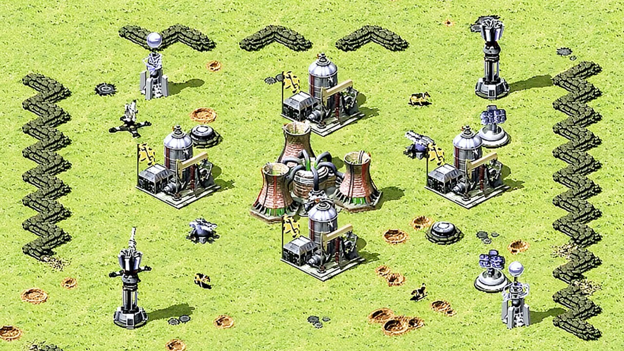 Red Alert 2 Yuri's Revenge EXTRA HARD AI Command & Conquer | Pro 5v1 C ...