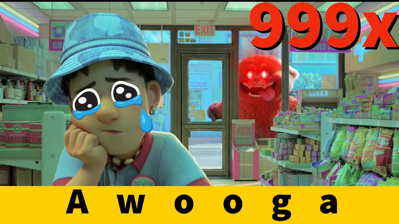 Turning Red Awooga 999x Speed Meme (Reupload) | Disney-Pixar | Twins ...
