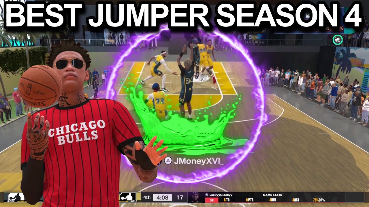 *99% GREEN* BEST JUMP SHOT NBA 2K24 SEASON 4 (HALIBURTON RELEASE GOES ...