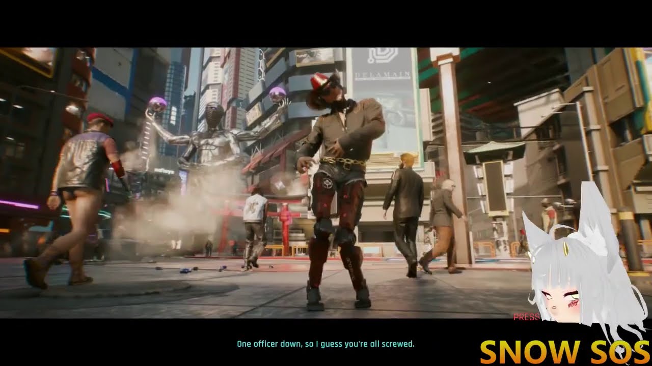 SNOW SOS Plays Cyberpunk 2077 Part 2 - YouTube