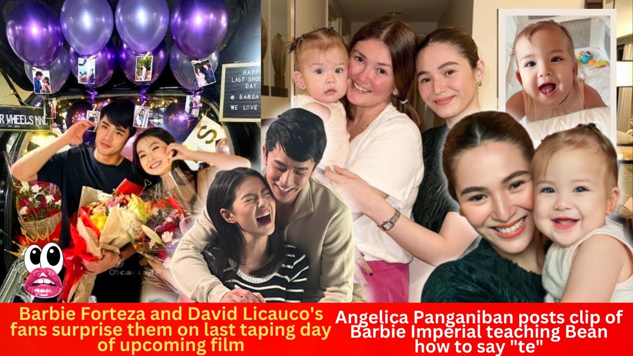 BARBIE FORTEZA & DAVID LICAOCO fans surprise them, Angelica Panganiban ...