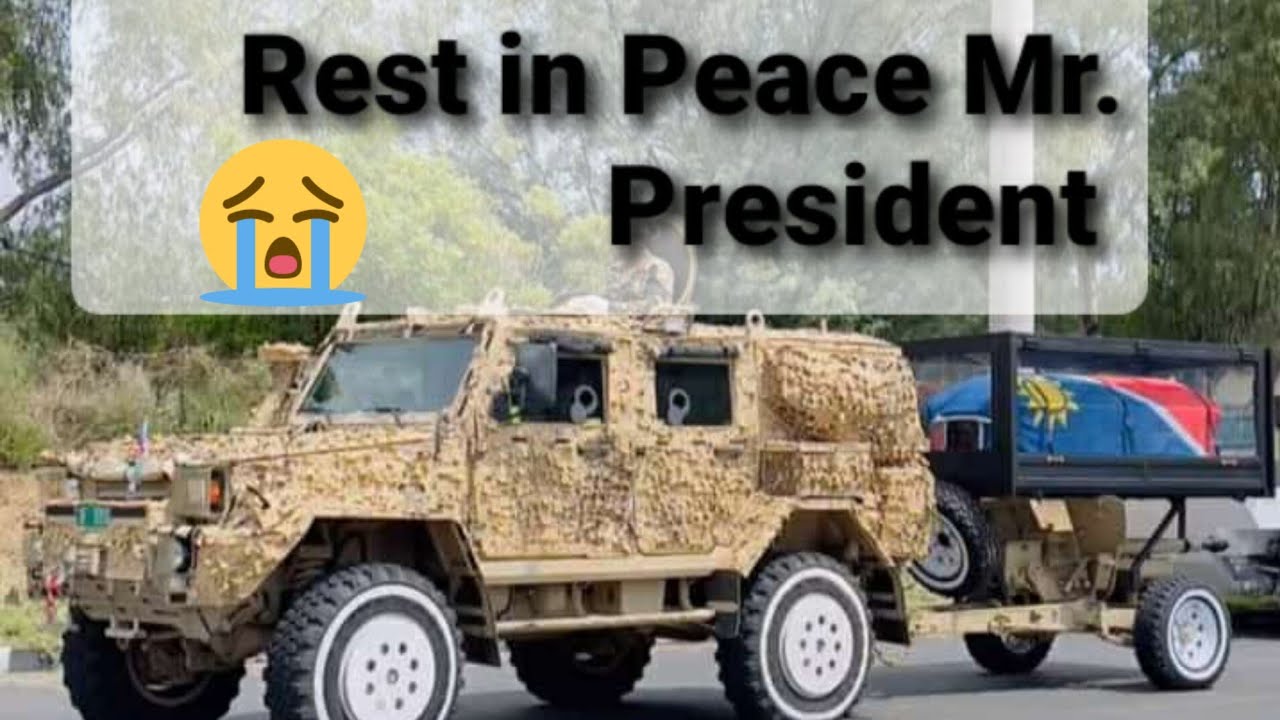 Rest in Peace Mr. President Dr Hage Geingob [Namibian Third President ...