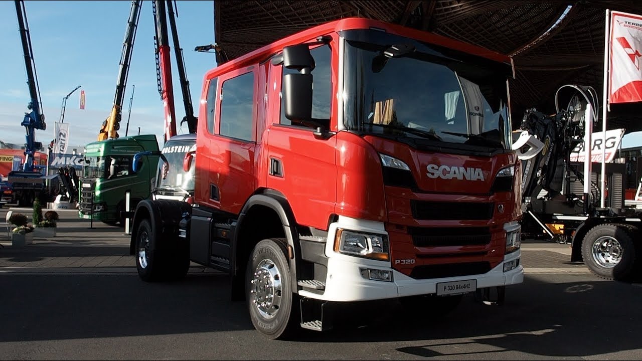 Scania P 320 B4x4HZ - YouTube