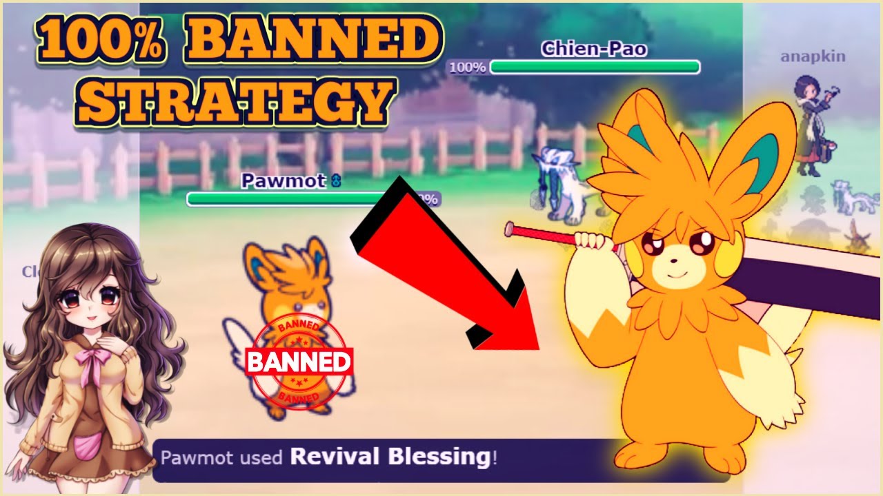 INSANE REVIVAL BLESSING STRATEGY TEAM IS GETTING BANNED ! Pokemon ...