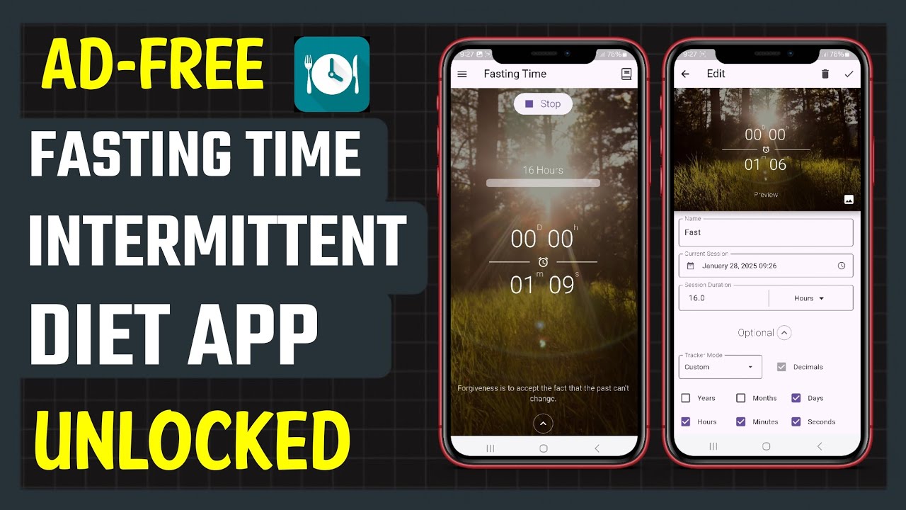 Best Free Fasting Time Intermittent Diet App for Android - YouTube