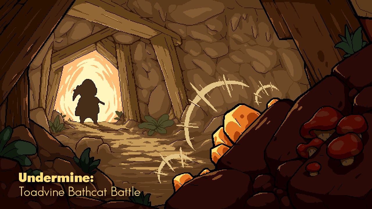 UnderMine OST - Toadvine Bathcat Battle - YouTube