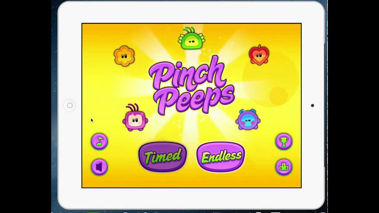 iPad App Review/Demo - Pinch Peeps - YouTube