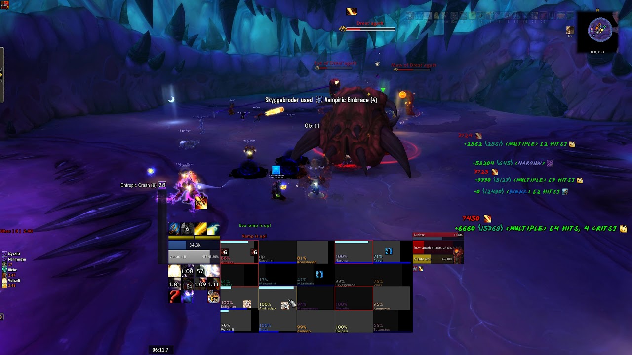 [Dingleberries] Drest'agath Mythic - Disc Priest (Rank 13 Healing Log ...