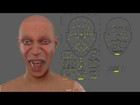 metahuman | hand key animation | face rig | test - YouTube