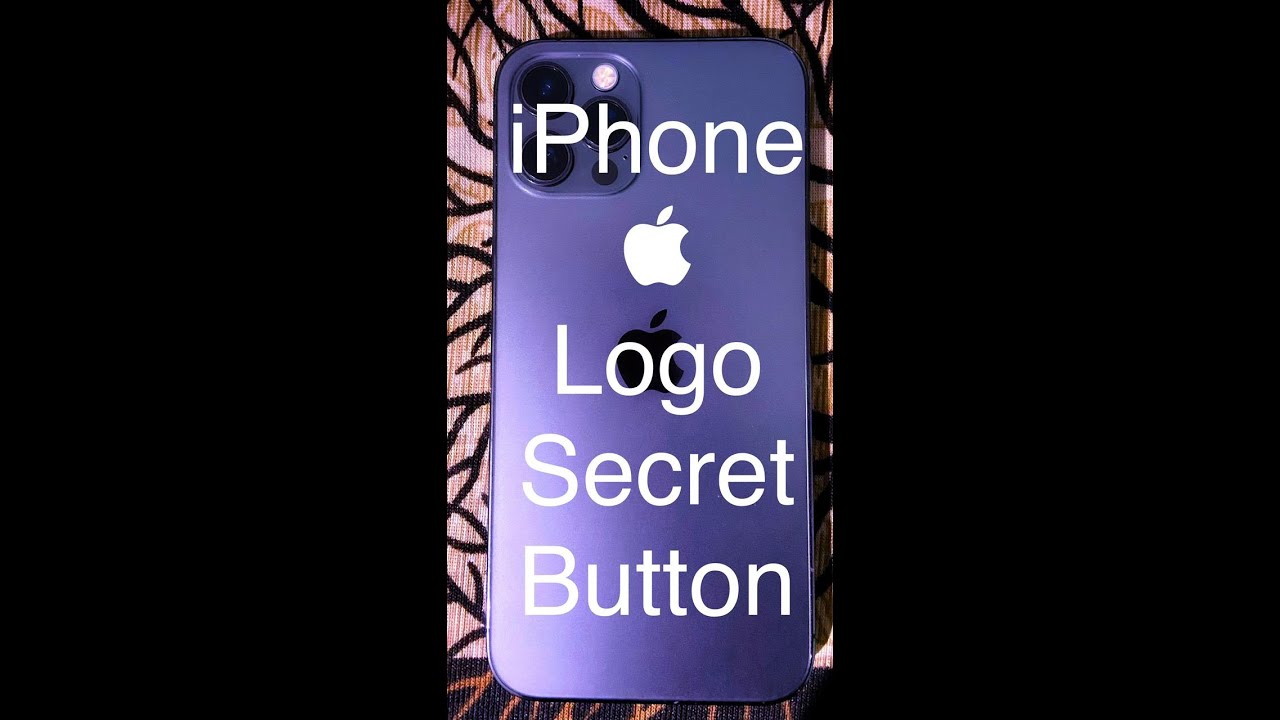 The iPhone Apple's logo Secret Button - YouTube