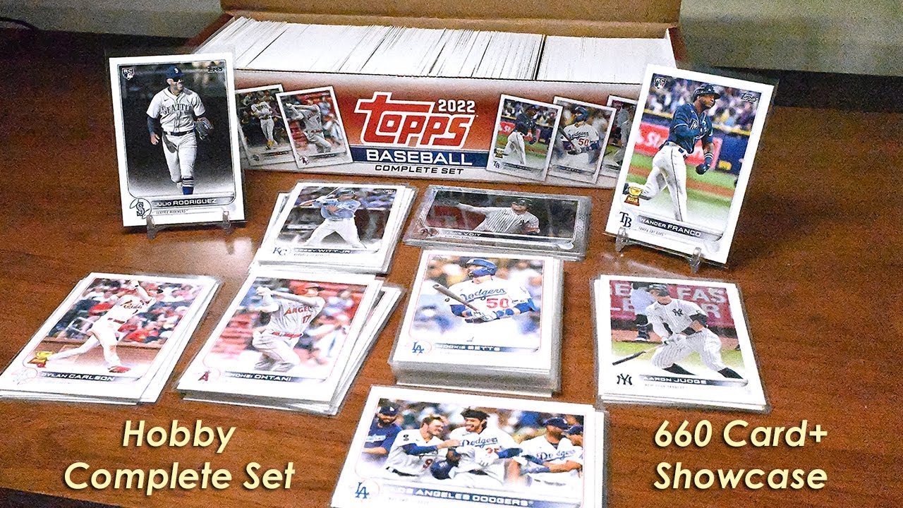 2022 Topps Baseball Complete Hobby Factory Set! - All 663 Cards ...