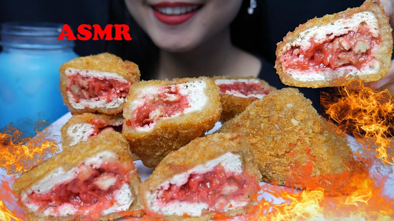 ASMR TAHU MERCON SUPER HOT *SPICY TOFU* (EATING SOUNDS) | ASMR ...