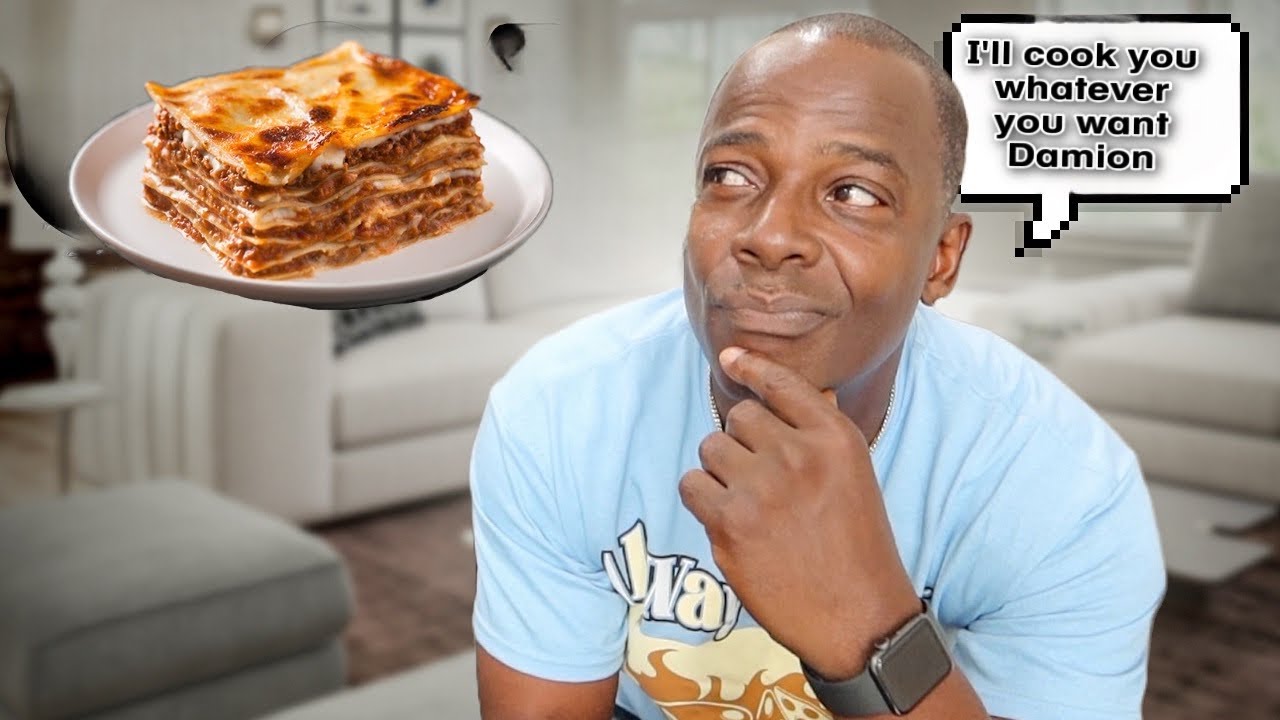 SHE TRIED MY LASAGNA FOR THE FIRST TIME - COOKING WITH THE CRYER FAMILY ...