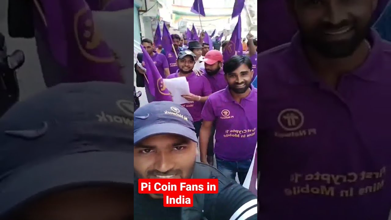 Pi Coin Fans in India | Pi Coin army | Pi NETWORK #pinetwork #shorts # ...