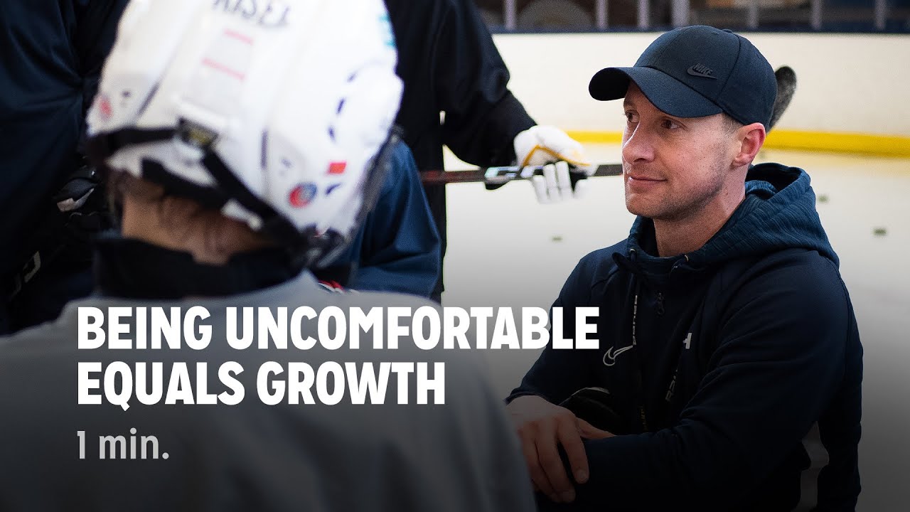 Being Uncomfortable Equals Growth - YouTube