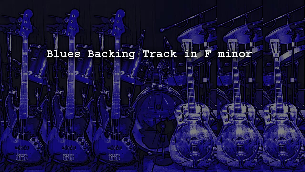Blues Backing Track in F minor - YouTube
