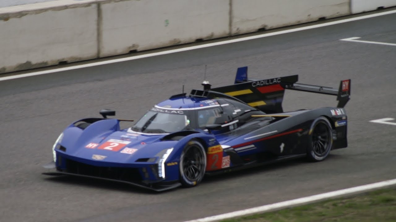 Cadillac V-Series.R Pure Sound at Spa Francorchamps - YouTube
