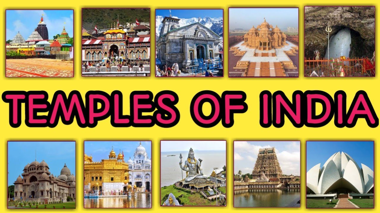 59 Temples of India with location | Temples of India beautiful | Indian ...