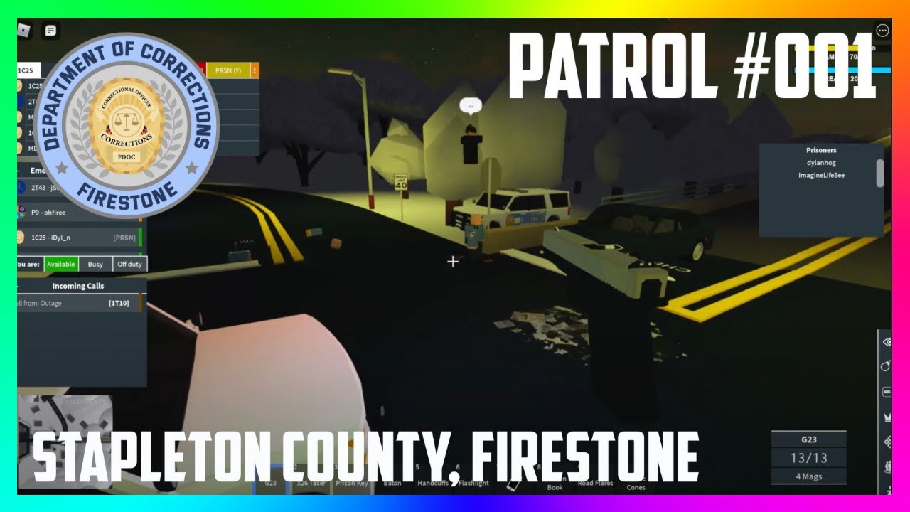 ROBLOX | FIRESTONE DEPARTMENT OF CORRECTIONS #001 | BEGINNING OF A NEW ...