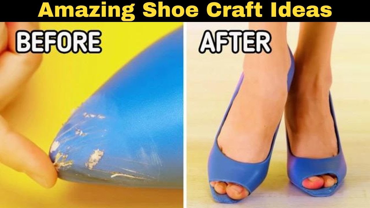 6 Amazing Shoe Craft Ideas to Look Flawless from Head to Toe - YouTube