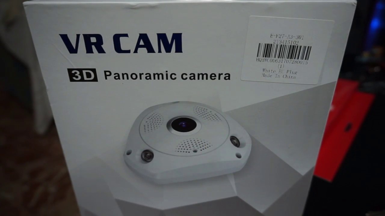 Camara 360 grados cctv VESKYS 960P 360 Degree HD IP Network - YouTube
