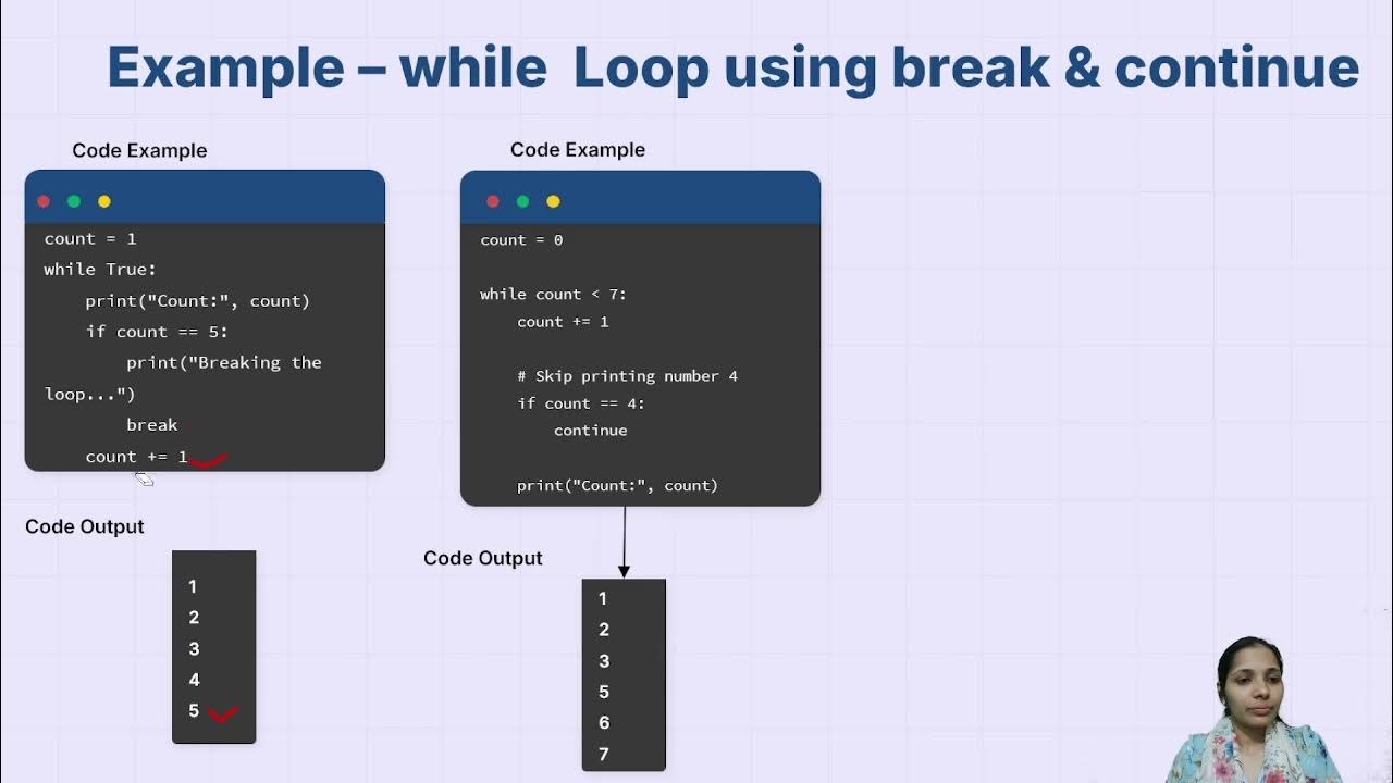 while loop in python - YouTube
