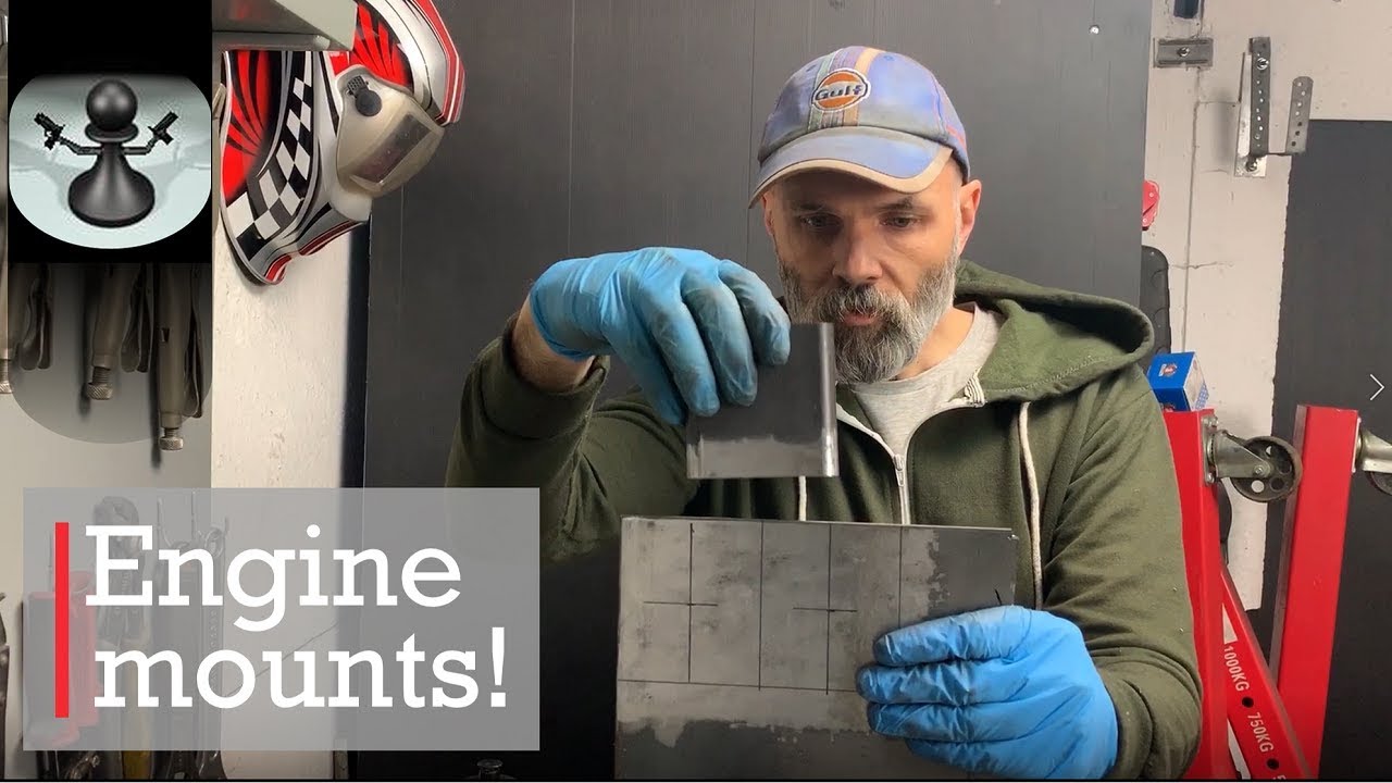Porsche 924 S Turbo Build 9 - Making Engine Mounts - YouTube
