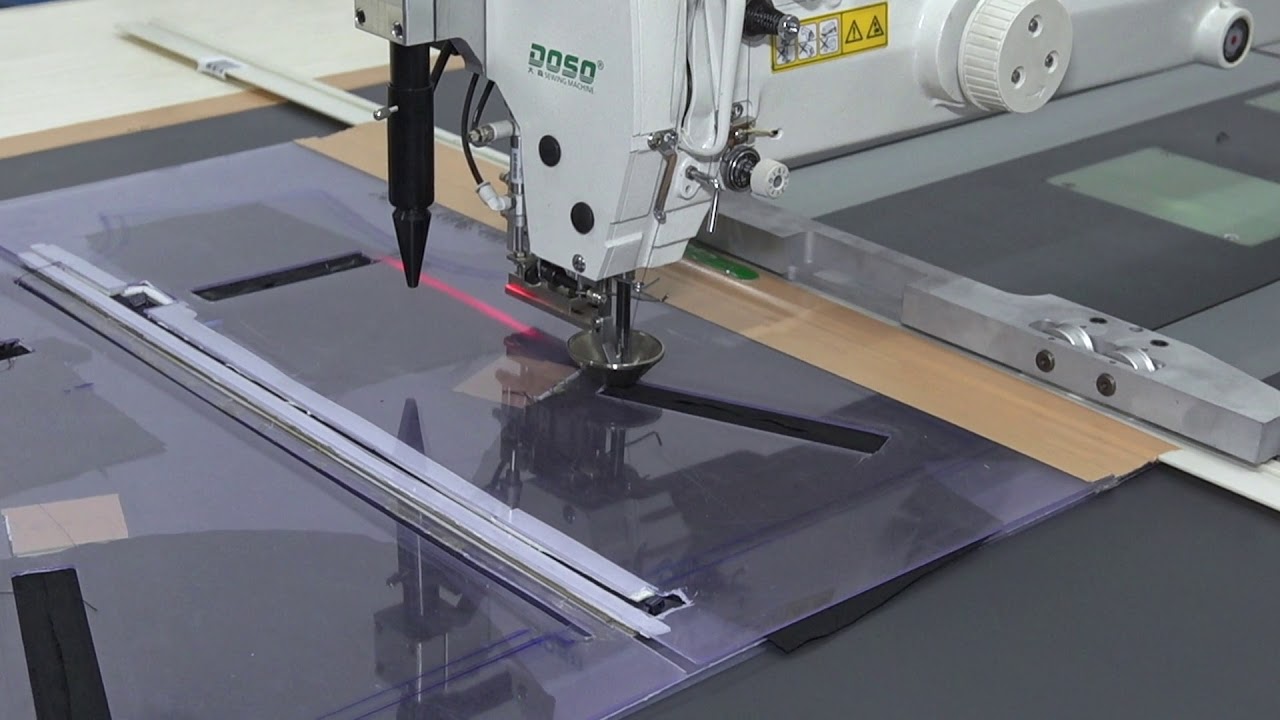 DOSO Pattern Machine is used for Making Front Part (made in China ...