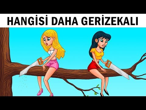 Gerçek Zekanızı Ortaya Çıkaran 10 BEYİN YAKAN SORU