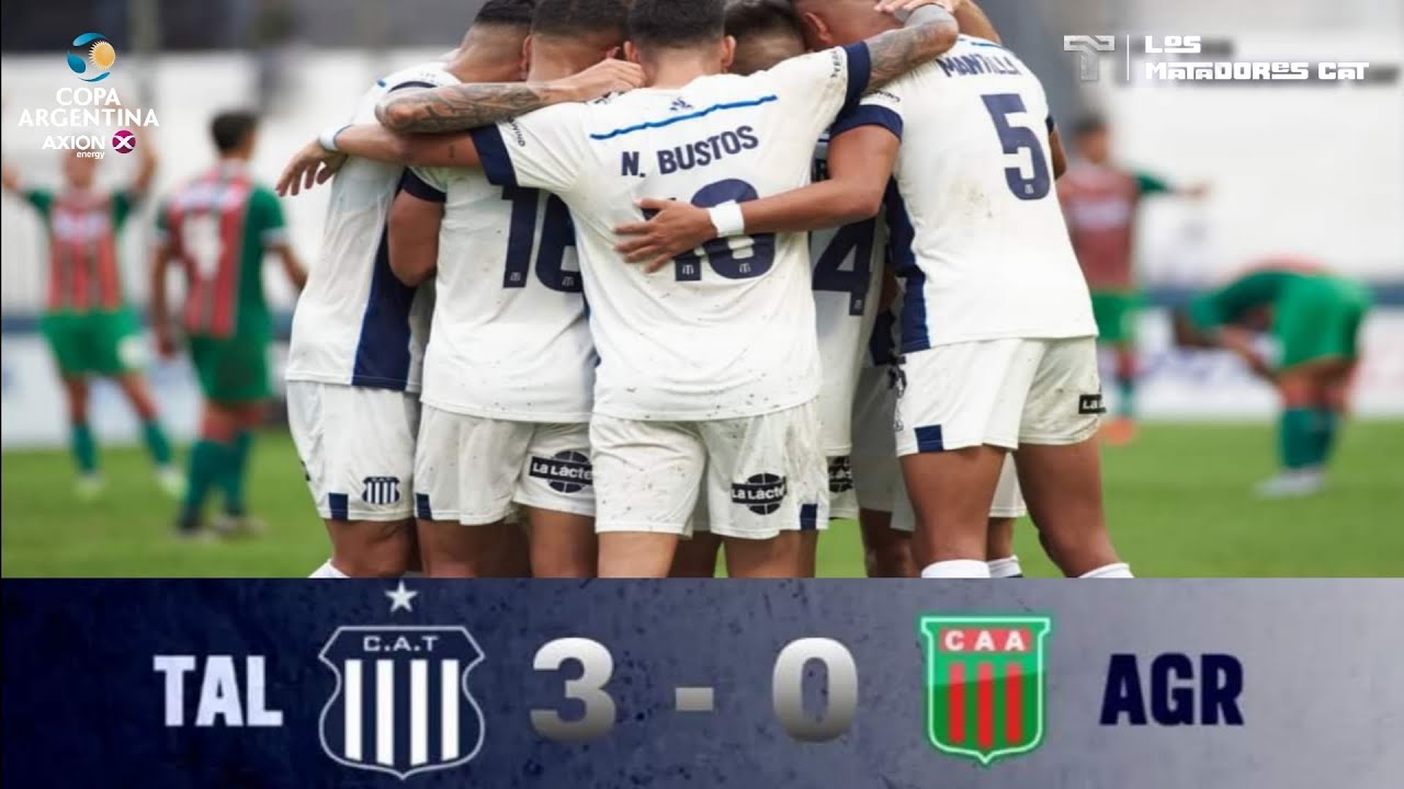 Talleres Cba. 3 vs 0 Agropecuario / Copa Argentina 2024 / 32 avos de ...
