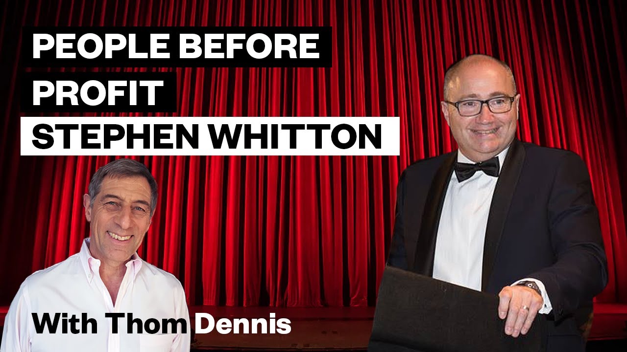 Employee Wellbeing | Steve Whitton Interview with Thom Dennis Podcast - YouTube