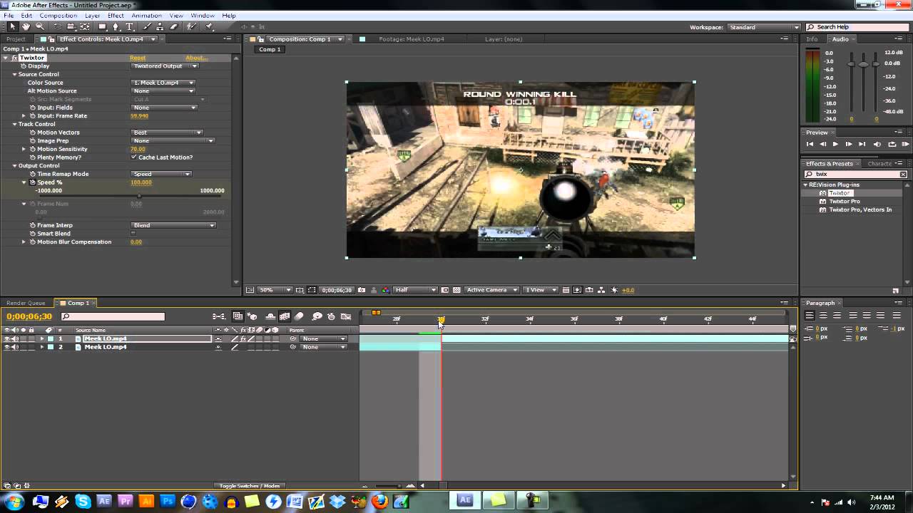 Tutorial - CC Vector Blur - YouTube