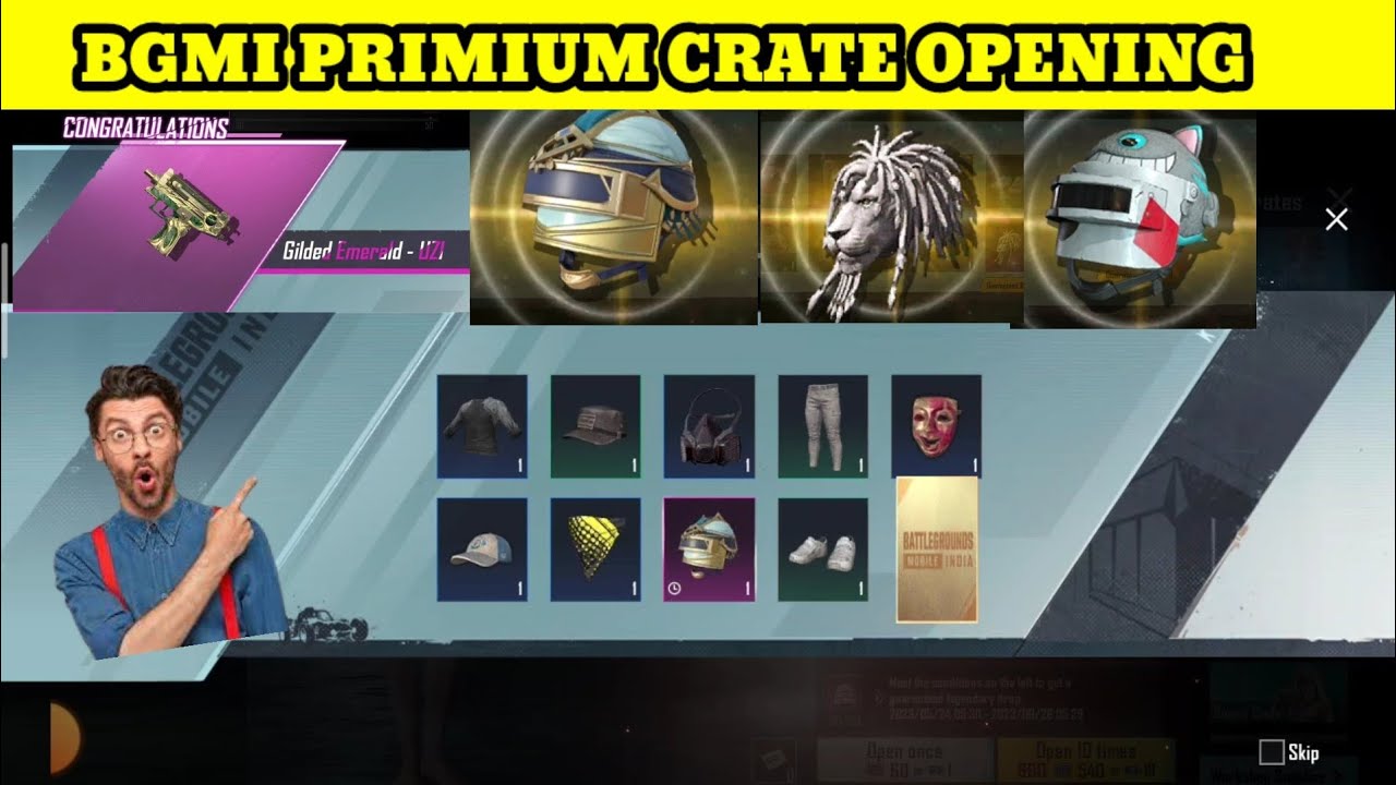 Bgmi New Classic Crate Opening l New Crate Opening Bgmi Today l Bgmi ...