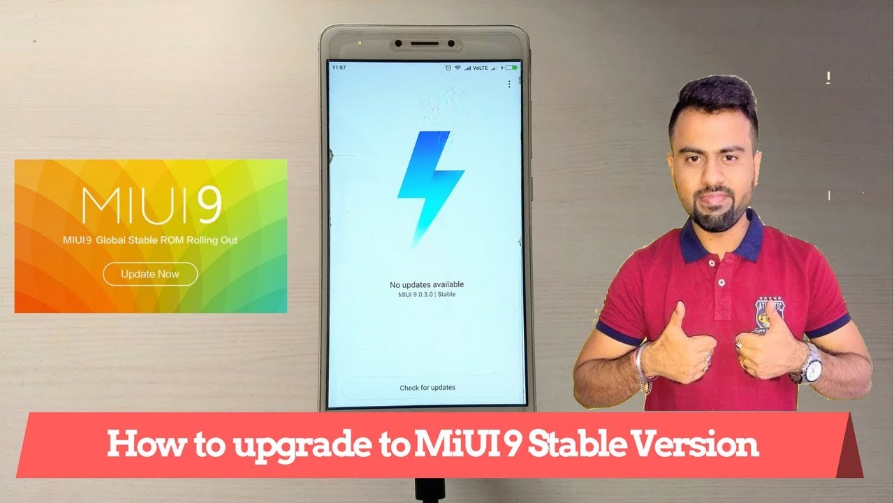 How to Upgrade to MiUI 9 stable version in Redmi Note 4 - YouTube