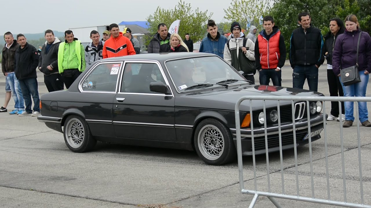 BMW E21 325i Drag Race Taszár 2016.05.01. 1/6 - YouTube