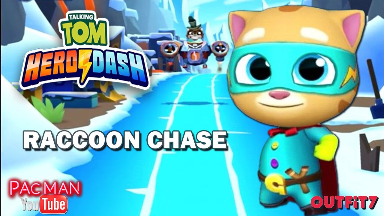 Talking Tom Hero Dash Special Events Raccoon Chase Defeat the Raccoon ...