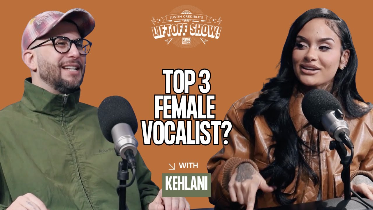 Kehlani Names Her Top 3 Female Vocalists w/ Justin Credible - YouTube
