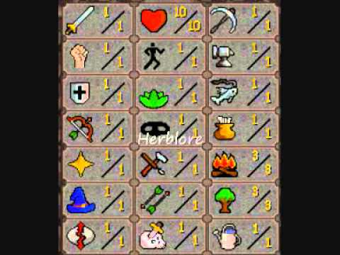 All Runescape Level Up Jingles From 2006 - YouTube