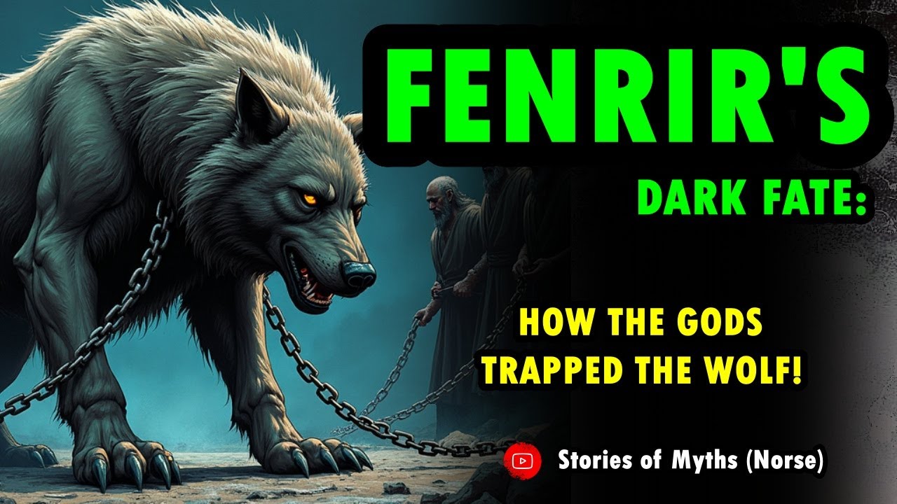 The Shocking Truth Behind Fenrir's Imprisonment! 🐺 | Norse Mythology Unveiled #stories # ...