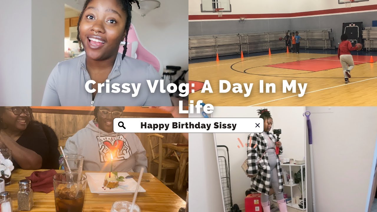 Crissy Vlog: Sissys Birthday+ Taking baby to Practice+ Tik Tok YT follow train - YouTube