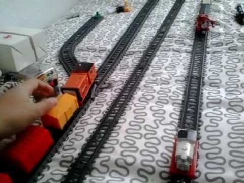 THOMAS AND THE RUNAWAY CAR TOMY - YouTube