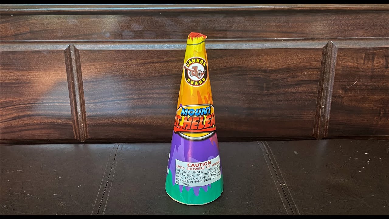 Cannon Brand Fireworks - Mount St. Helens - YouTube