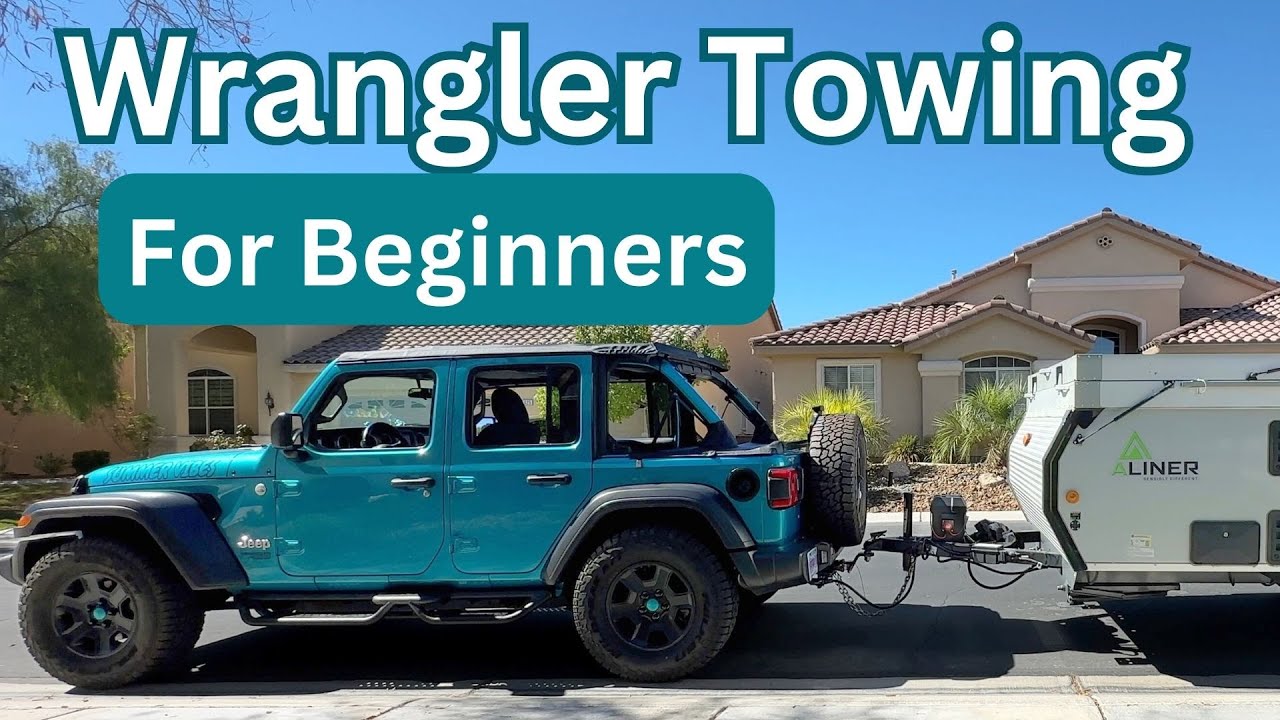 A Beginners Guide: Towing with a Jeep Wrangler - YouTube